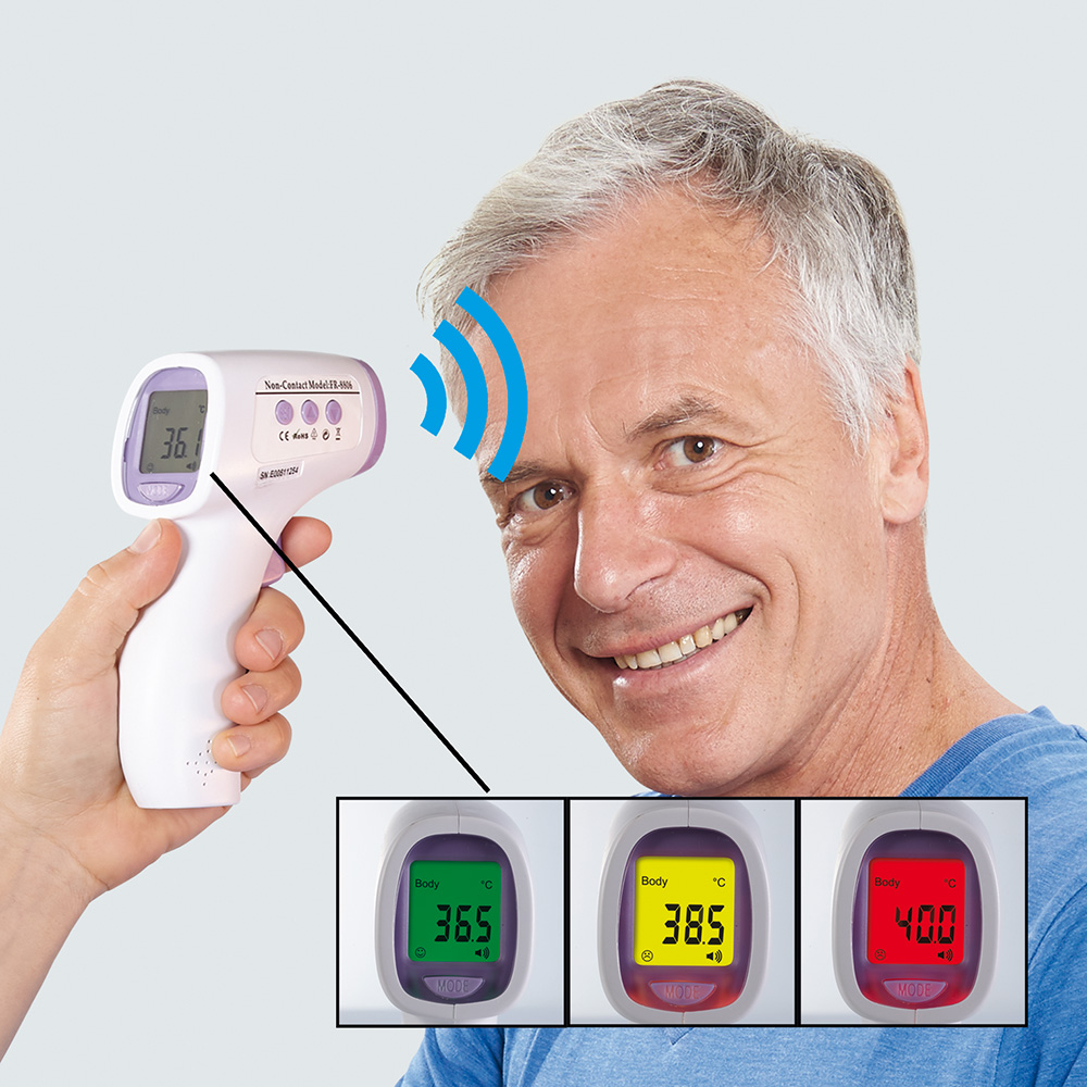 Infrarot Stirnthermometer | sanpura.de