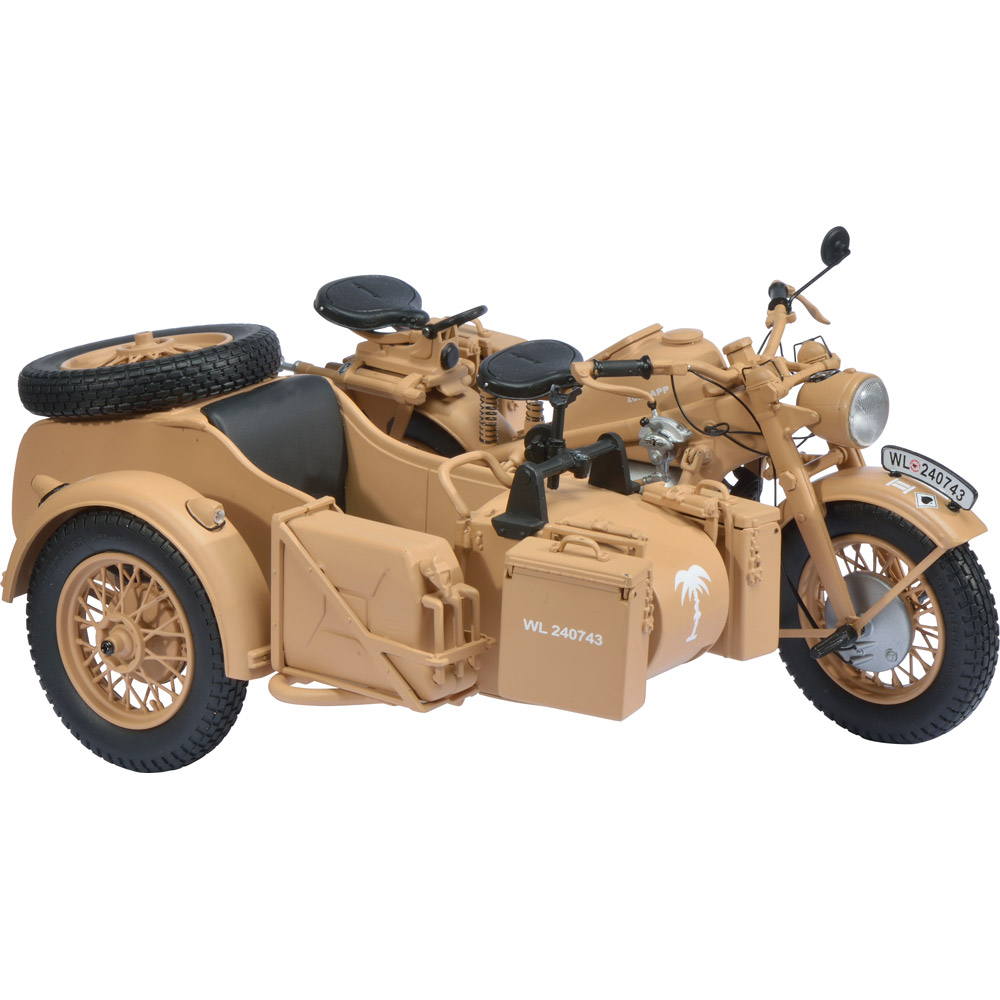 Zündapp KS 750 mit Beiwagen „Afrika Corps“ | sanpura.de