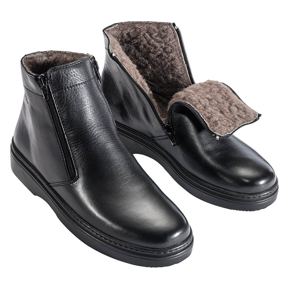 Herren Winterstiefel Mit Lammfell